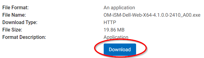 iDRAC Service Module from Windows