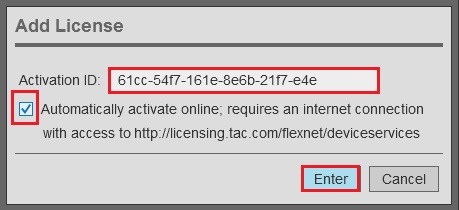 VideoXpert: Licensing procedure