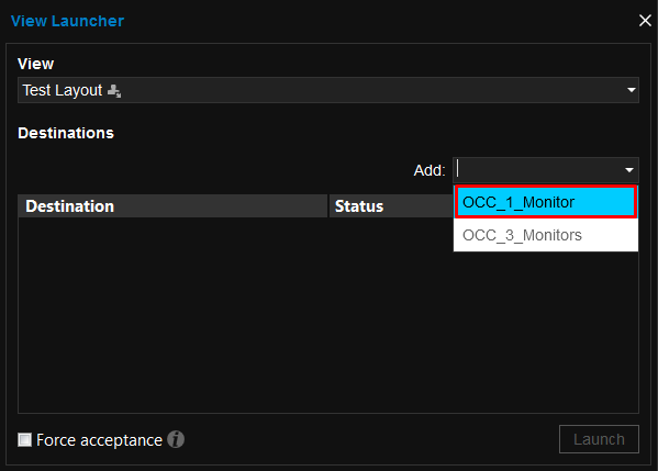 VideoXpert: How to use the view launcher.