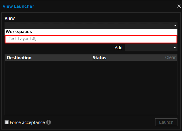 VideoXpert: How to use the view launcher.
