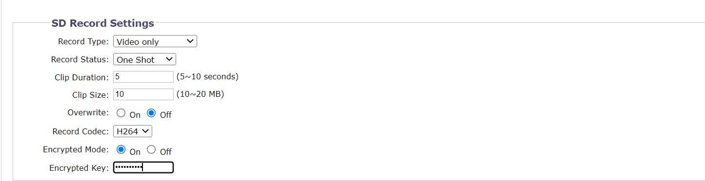 How to enable SD card Encryption on Sarix Professional 3 cameras for ...