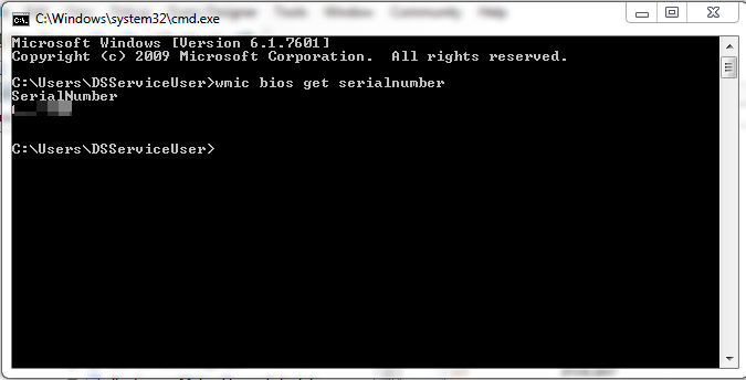 How to obtain the serial number from a Pelco Windows device through ...
