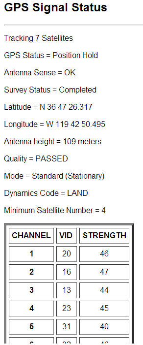 Syncing a SM5200 to a Spectracom NTP server