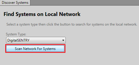 Can the DS ControlPoint client software scan the network and discover ...