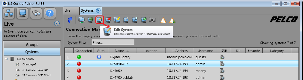 How to change/update a Digital Sentry user account password using the ...