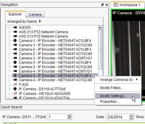 How to create a camera group in the WS5000 software