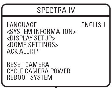 How to configure a Park Time Action on a Spectra IV PTZ camera using DS ...