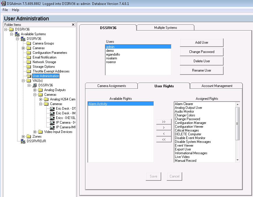 DS ControlPoint alarm popup is enabled but DSSI (Digital Sentry System ...