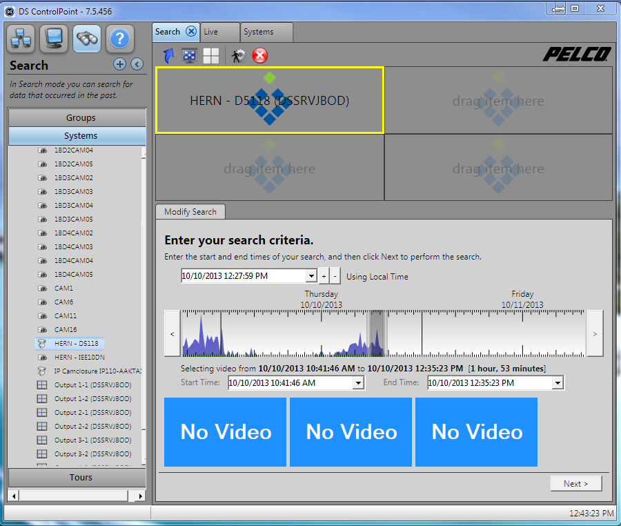 How to verify motion recording on a Digital Sentry system?