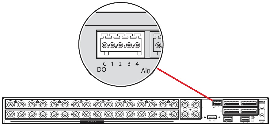How do I wire and configure Relays using a ENC5416/ENC5516?