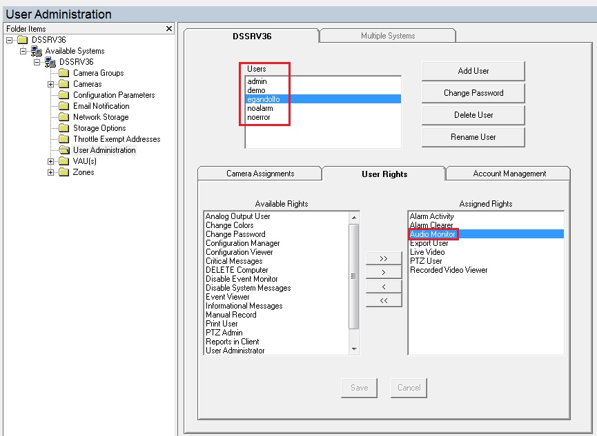 Digital Sentry - disable / hide the audio stream from DS ControlPoint ...