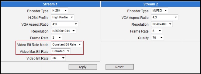 Gray video from ACTi IP cameras in DS Admin / DS ControlPoint.
