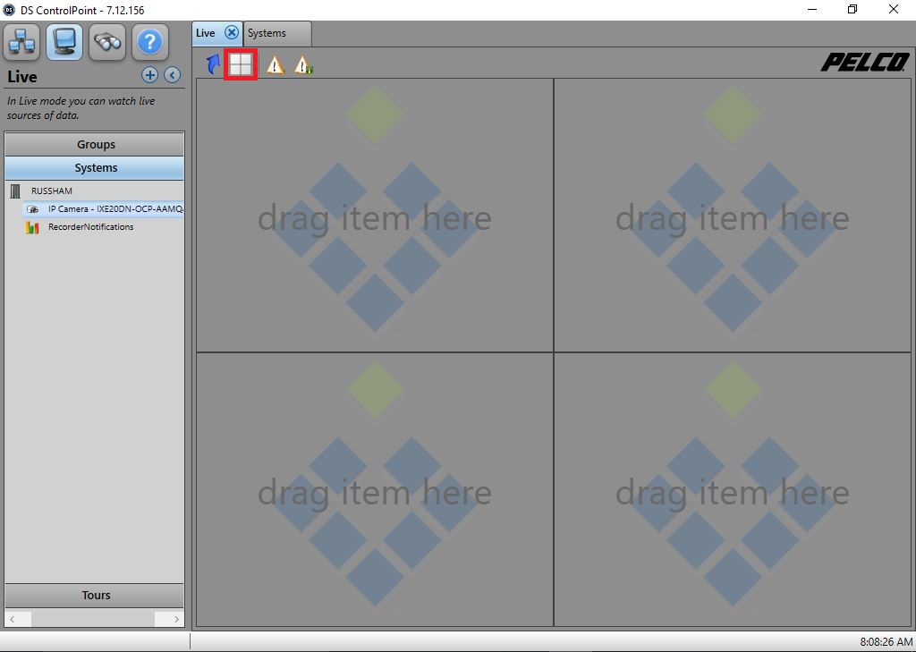 Creating additonal Live view tabs for multi-monitor support using DS ...