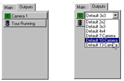 How do I view video on the AUX monitor output for the MasterControl DVX ...