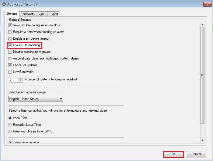 DS ControlPoint display flickers (flashes) when viewing live video ...