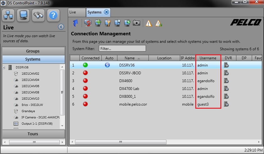 DS ControlPoint does not show or list new cameras added to a Digital ...