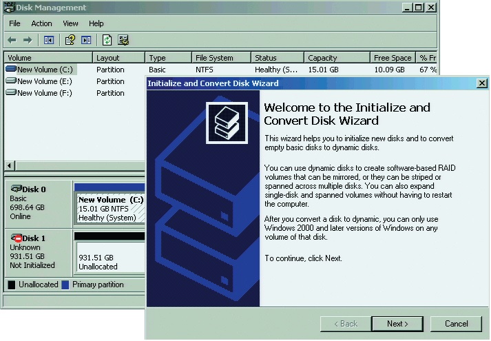 How to add and configure an additional storage Hard Drive to a DX8100?