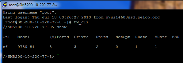 How to check if New SM5200 storage drive is DOA or in verifying state.