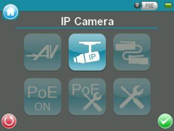 How do I enable analog video on the Pelco Camera Tester Tool IPCT01?