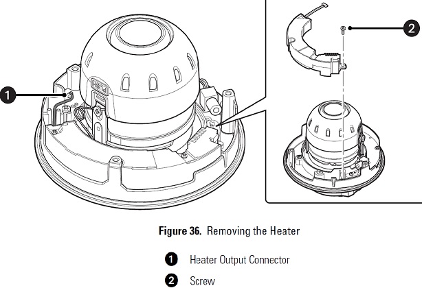 How do I disconnect the heater on the IS50/IS51?
