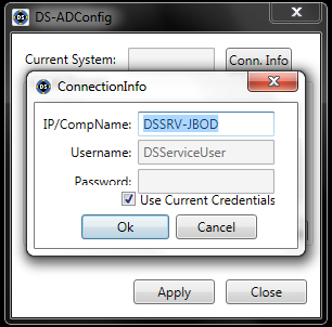 How do you configure the Digital Sentry/DS ControlPoint software to use ...