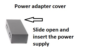 VideoXpert: Mounting Enhanced Decoder with power cord onto a monitor
