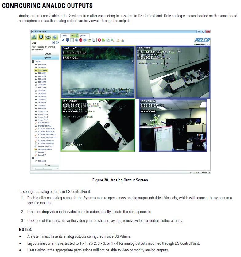 How to configure an analog output in DS Admin?