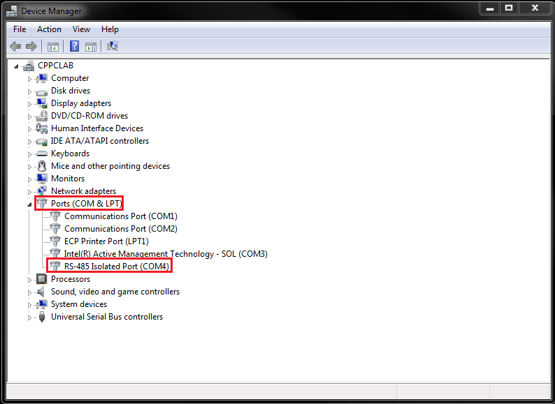 No camera control using KBD300A with DS ControlPoint.
