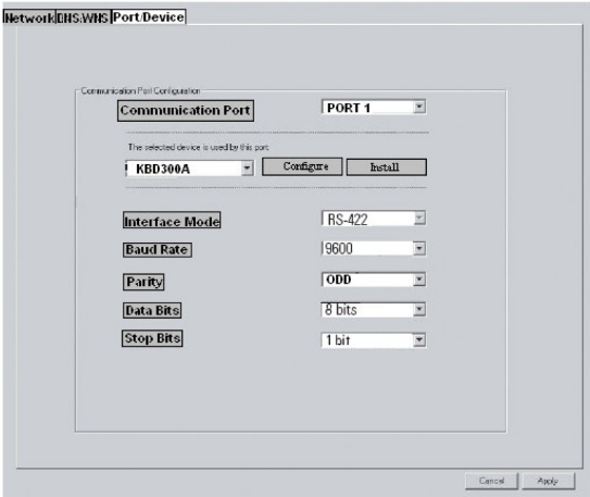 How to connect a KBD300A to a DX8000/DX8100 series recorder?