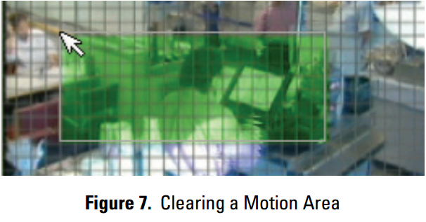 How to set the Motion Area (Mask) on the DX4800.