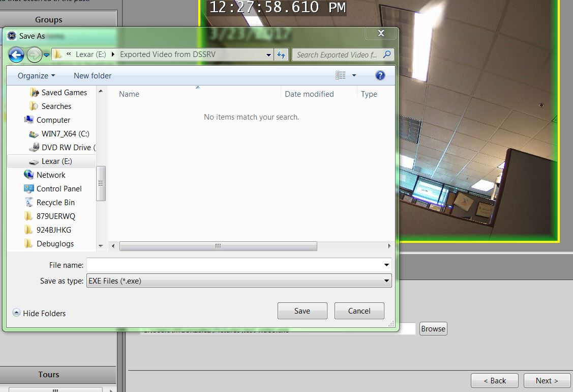 How to export video or an image directly to CD/DVD using DS ControlPoint?