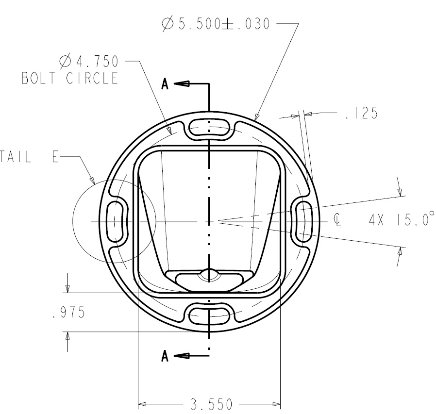 EWM HOLE PATTERN