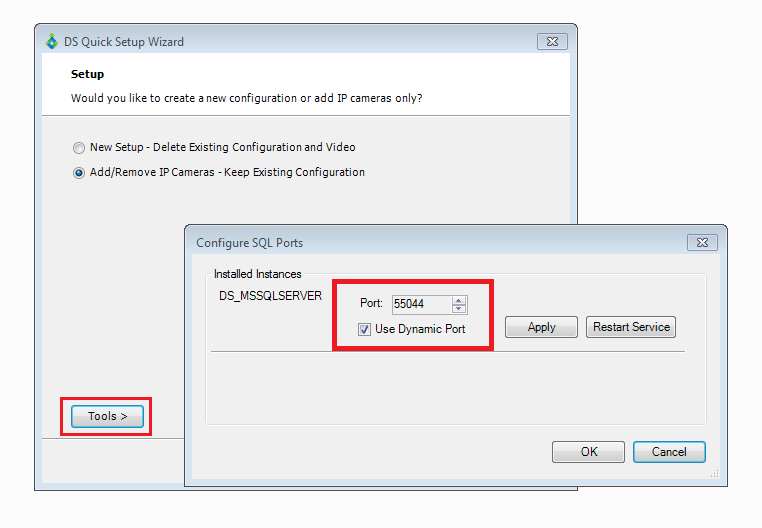 DS ControlPoint: Connect to a Digital Sentry DSSRV / DSSRV2 behind a ...