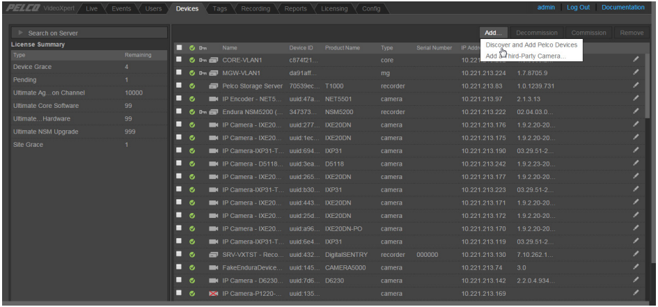 VideoXpert: How to install the VideoXpert Storage (VXS) hardware.
