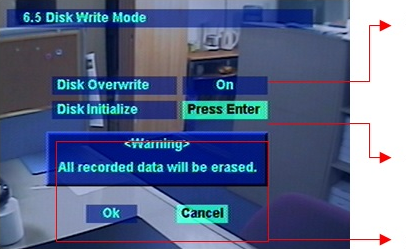 DX4000 disk overwrite