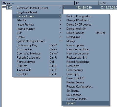 How to properly update SM5200 v1.0.0.0847 to 1.5.2.0031 (or 1.5.2.0035)