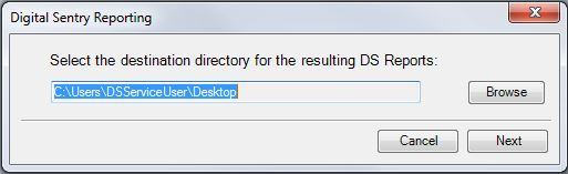 How to generate Digital Sentry reports using DS ControlPoint.