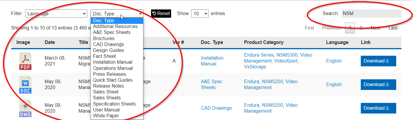 Where can I download software, firmware, manuals and specification ...