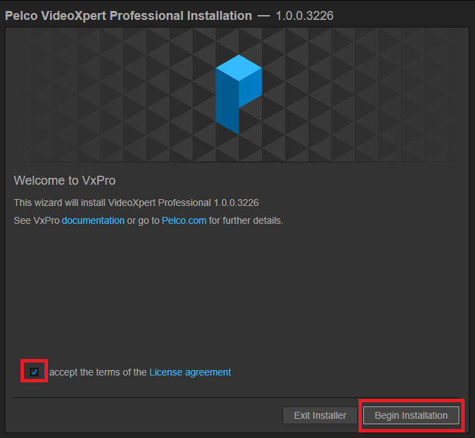 VxPro Software Only Installation Quick Start Guide