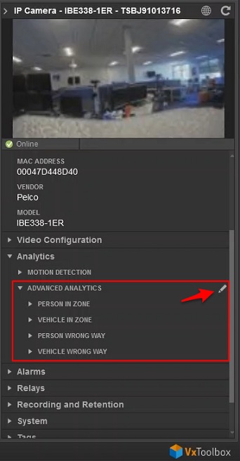 How to enable Pelco Advanced Analytics Suite (DNN) on supported Pelco ...