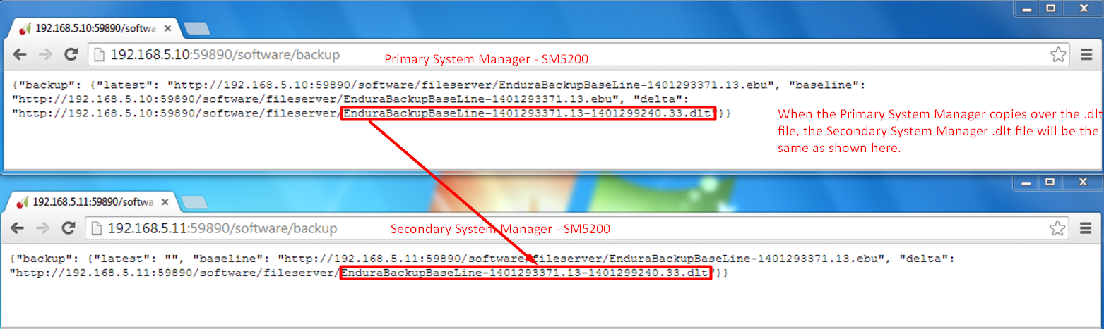 How to setup Endura SM5200 Failover