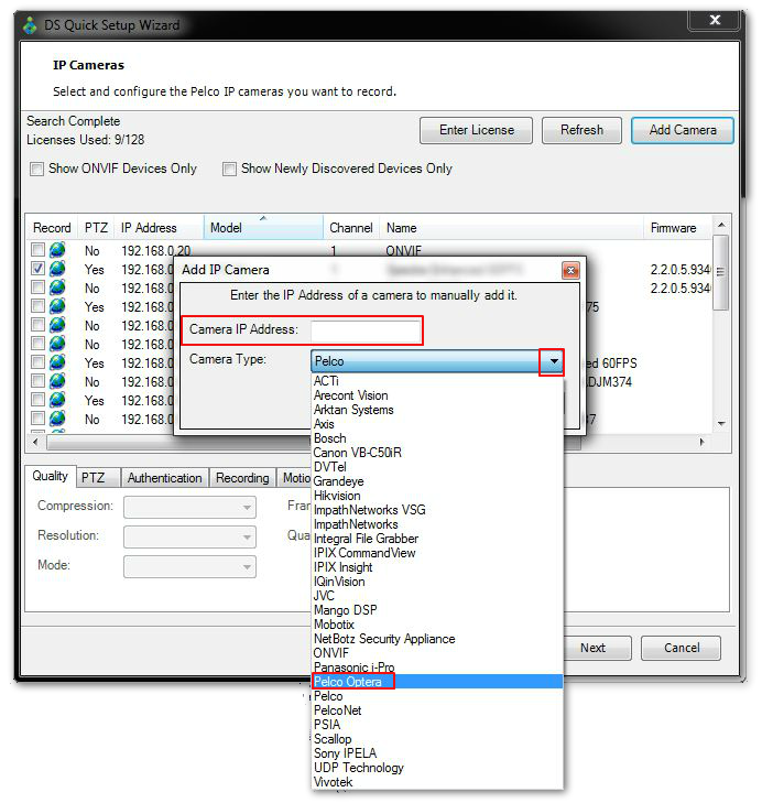 How to add and configure an IMM12 Optera IP camera to a Digital Sentry ...