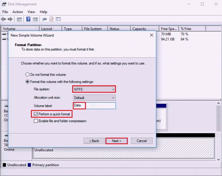 VxPro: Power and Flex Server RAID Configuration.