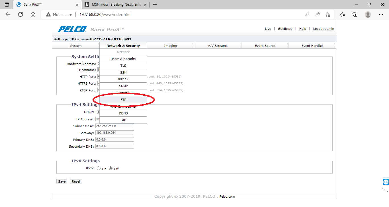 Sarix Pro 3 - How to check recordings in camera SD card.