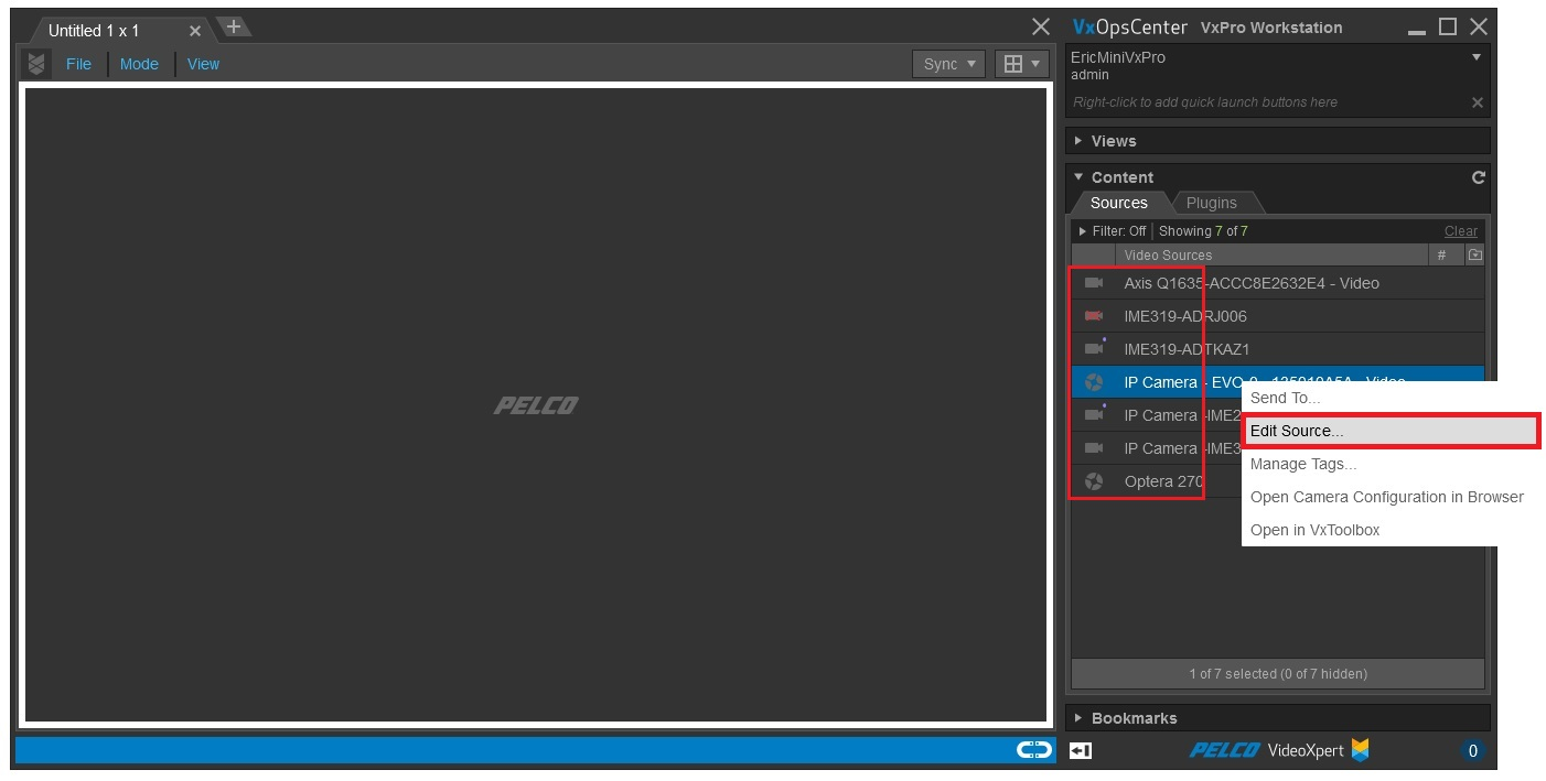 VideoXpert How to Rename Cameras Streams and Data Sources