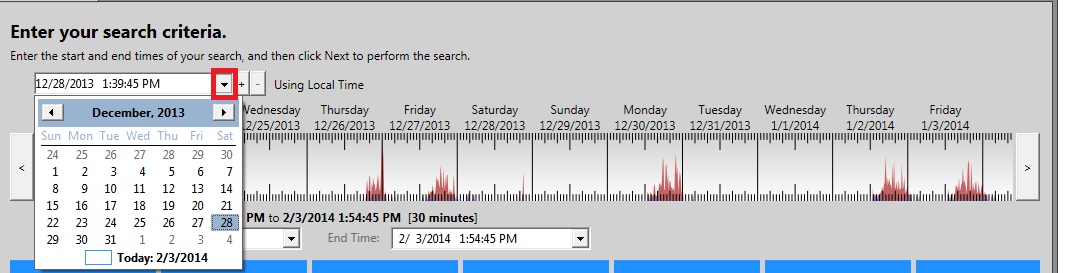 DS ControlPoint playback history and recorded video indicators.