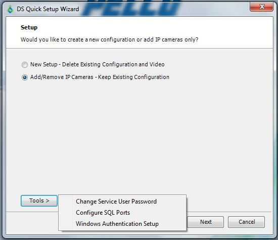 How do you configure the Digital Sentry/DS ControlPoint software to use ...