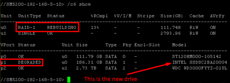 How to replace a failed SM5200 SSD.