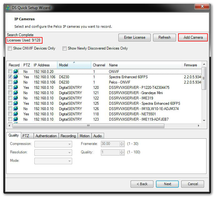 How to add and configure an IMM12 Optera IP camera to a Digital Sentry ...