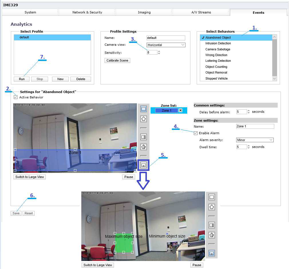 Tips & Tricks to fine tune Analytics on Pelco Enhanced cameras